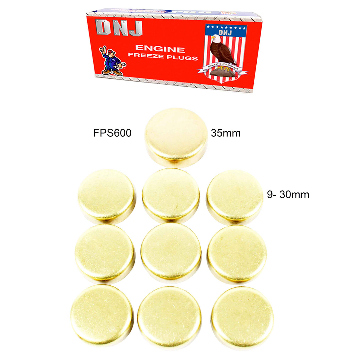 Expansion Freeze Plug Kit — DNJ ENGINE COMPONENTS, INC.