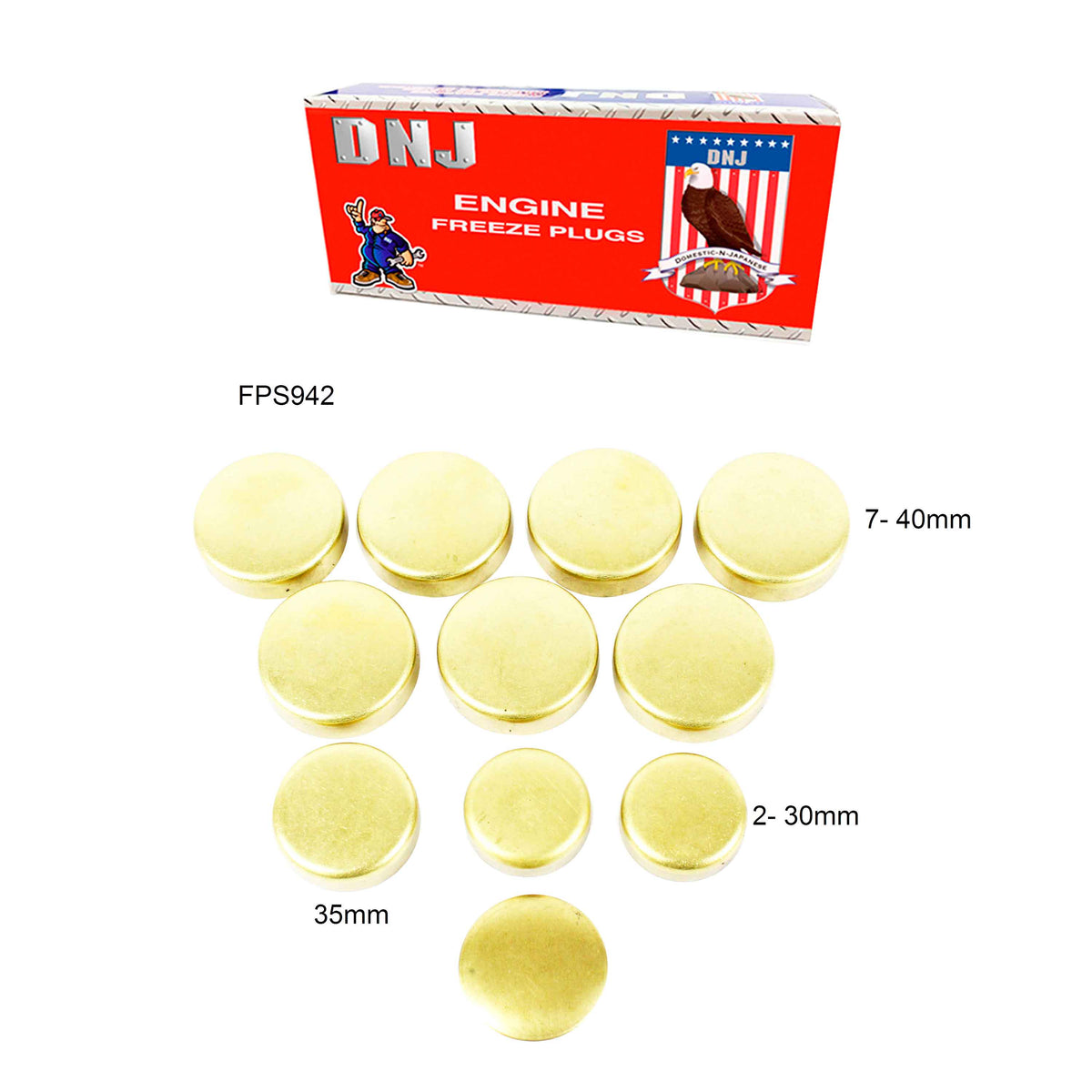 Expansion Freeze Plug Kit — DNJ ENGINE COMPONENTS, INC.