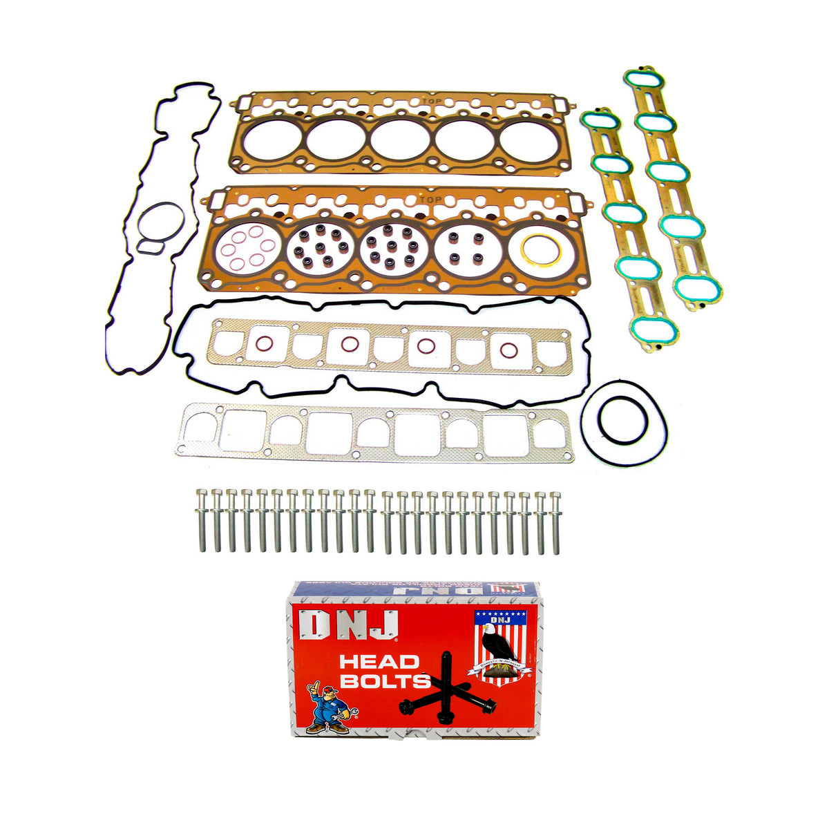 Head Gasket Set w/ Head Bolts — DNJ ENGINE COMPONENTS, INC.
