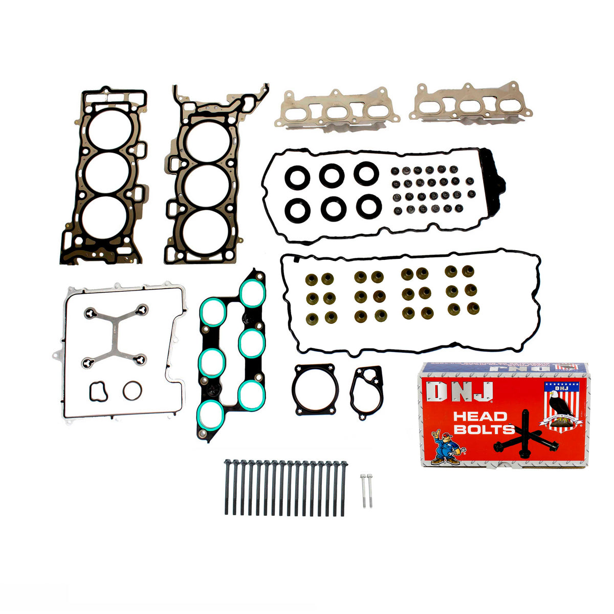 Head Gasket Set w/ Head Bolts — DNJ ENGINE COMPONENTS, INC.