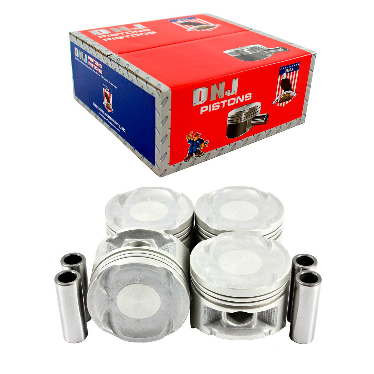Piston Set (Oversizes Available) — DNJ ENGINE COMPONENTS, INC.