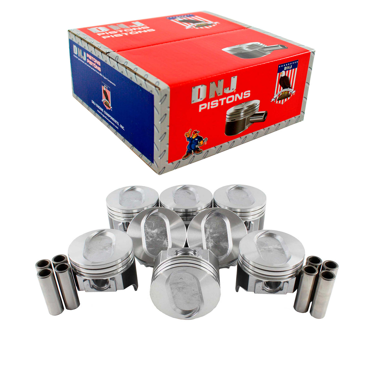 Piston Set (Oversizes Available) — DNJ ENGINE COMPONENTS, INC.