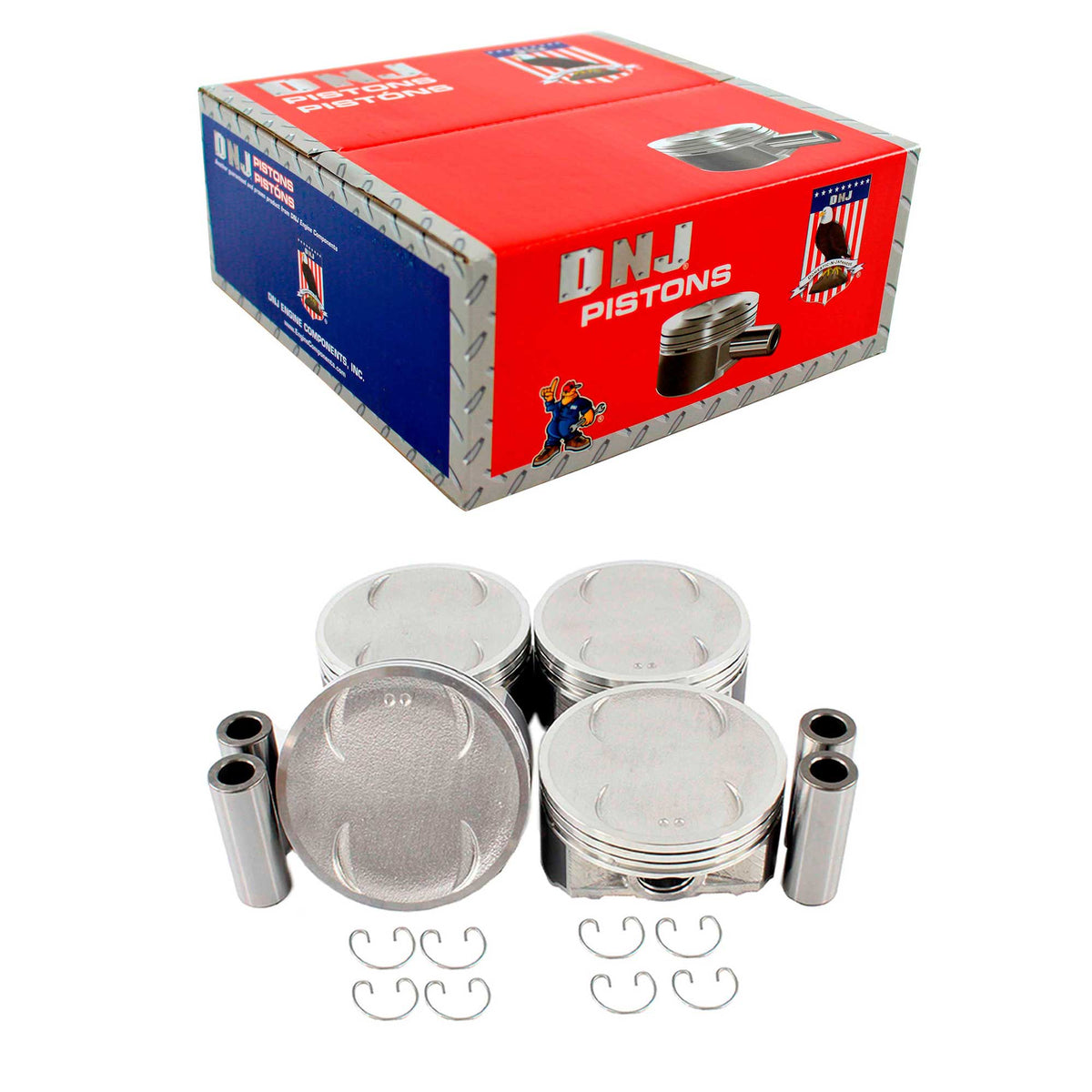 Piston Set (Oversizes Available) — DNJ ENGINE COMPONENTS, INC.