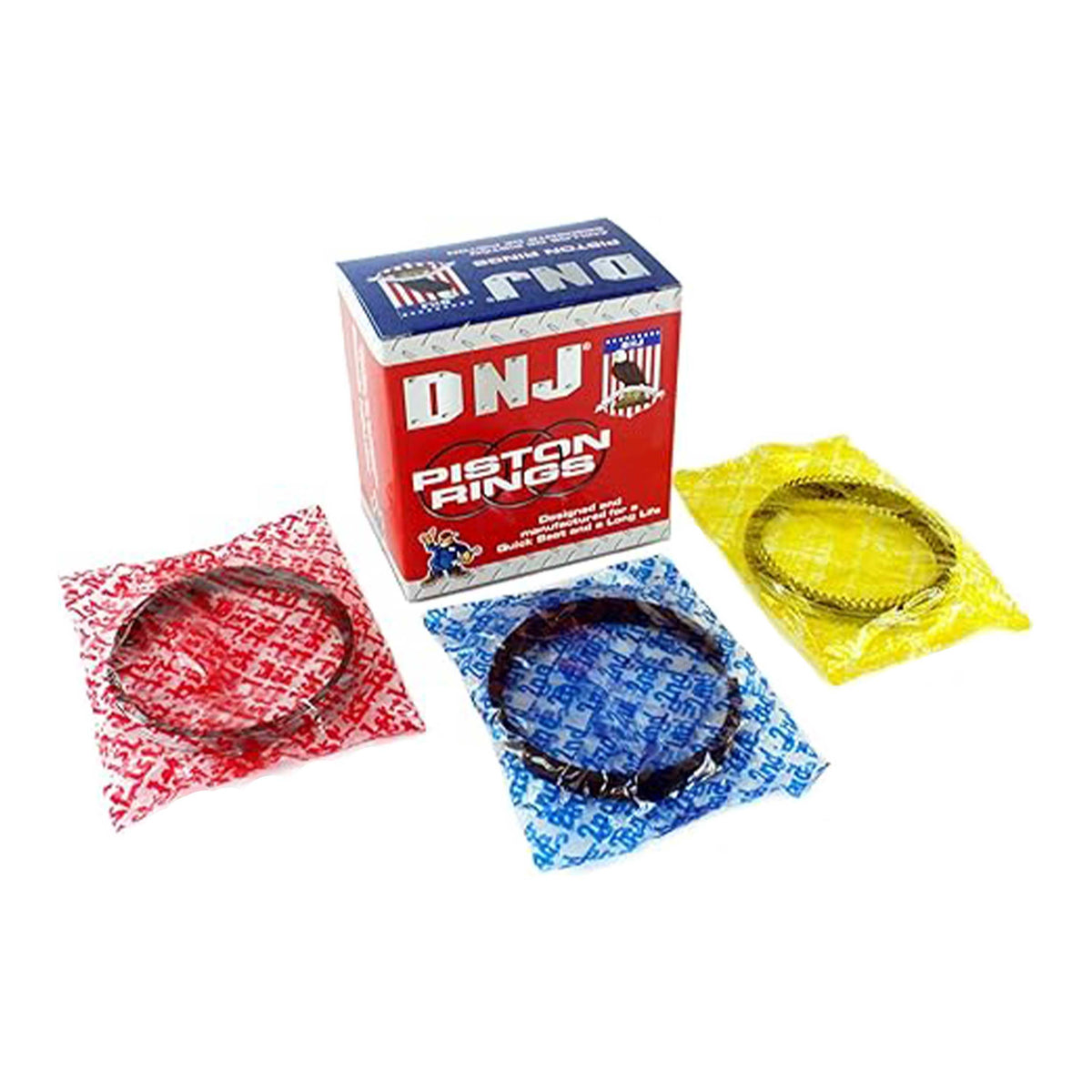 Piston Ring Set (Oversizes Available) — DNJ ENGINE COMPONENTS, INC.