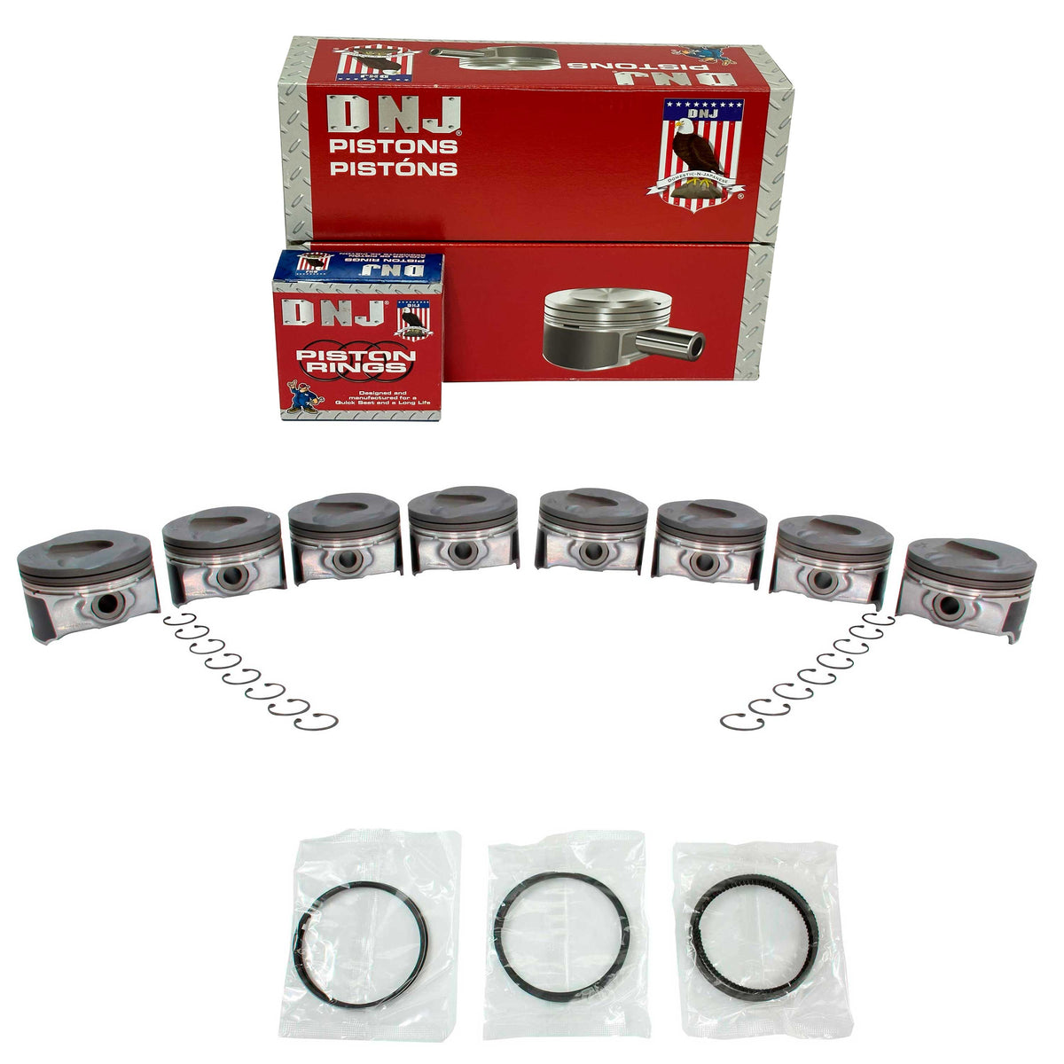 Engine Piston and Ring Kit — DNJ ENGINE COMPONENTS, INC.