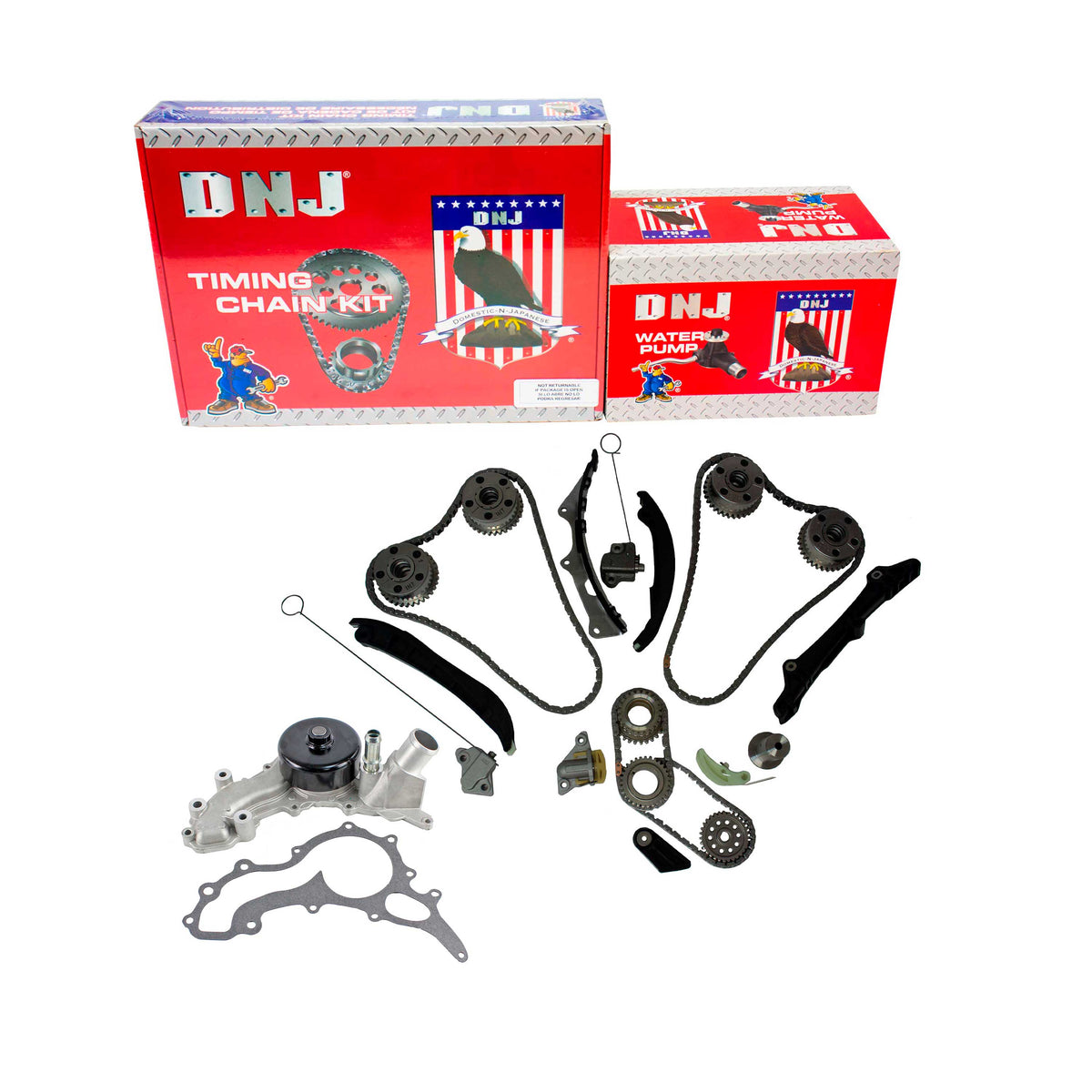 Timing Chain Kit With Water Dnj Engine Components Inc